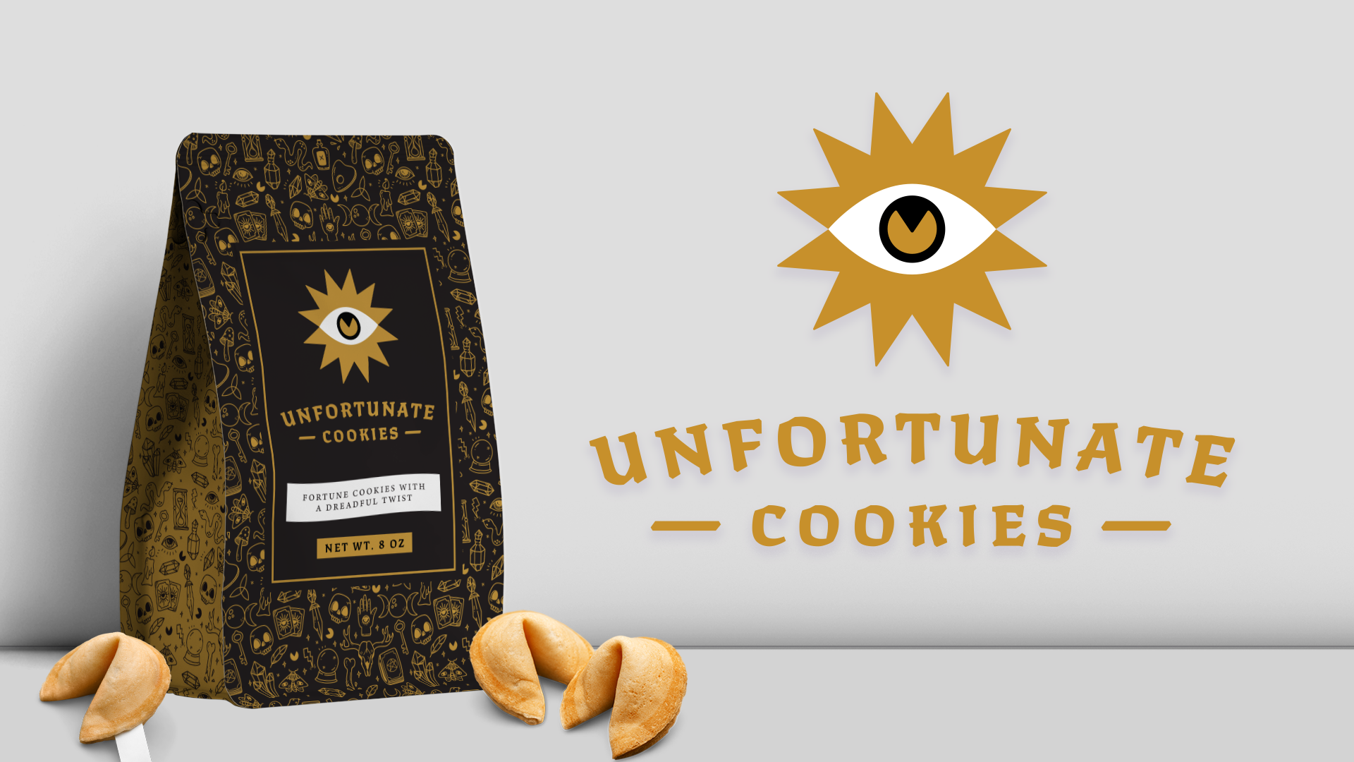 Unfortunate Cookies — Fortune cookies with a dreadful twist